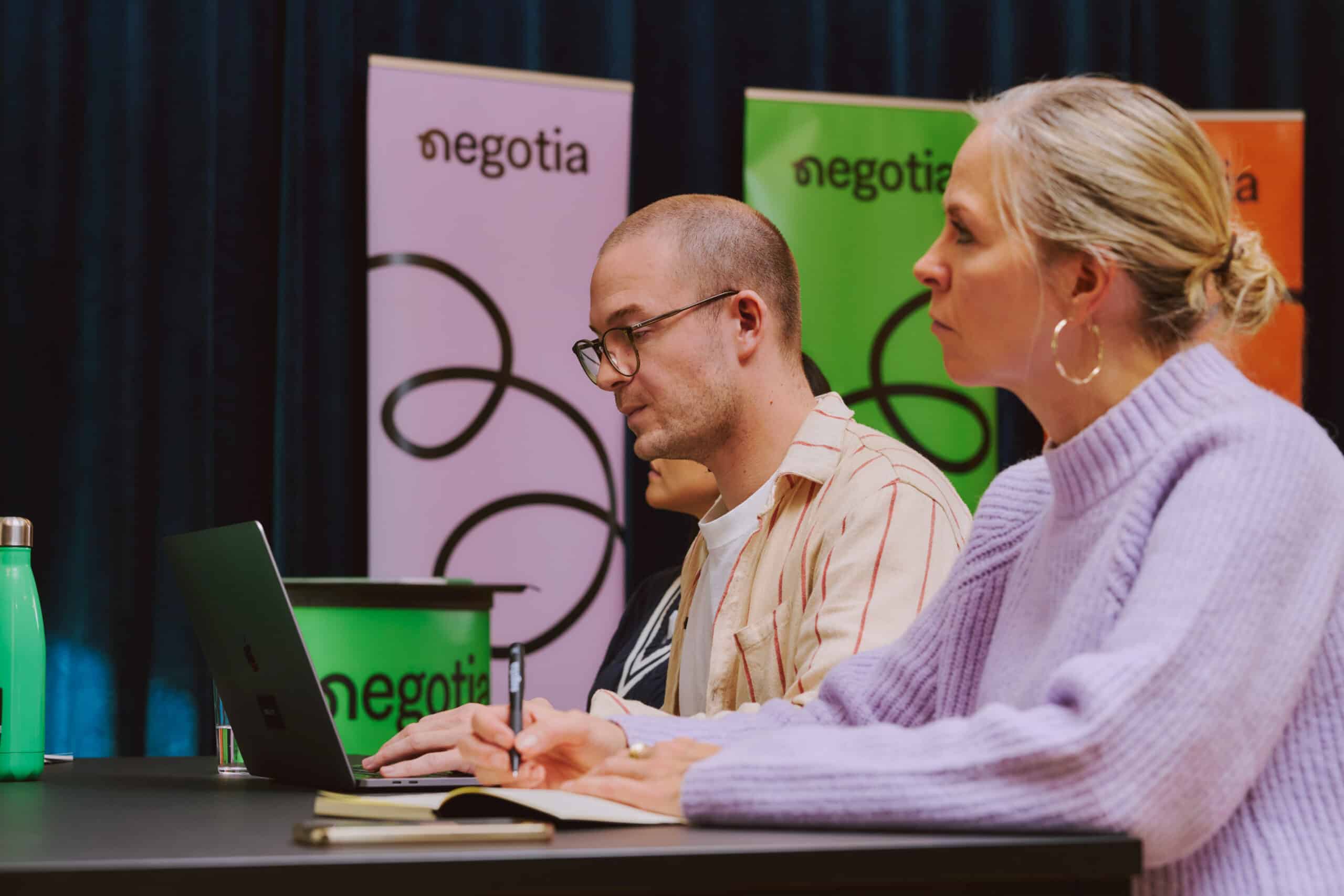 Negotias organisasjonsstruktur - Negotia